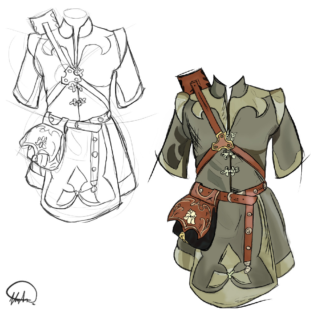 ArtStation - Character Suit Design