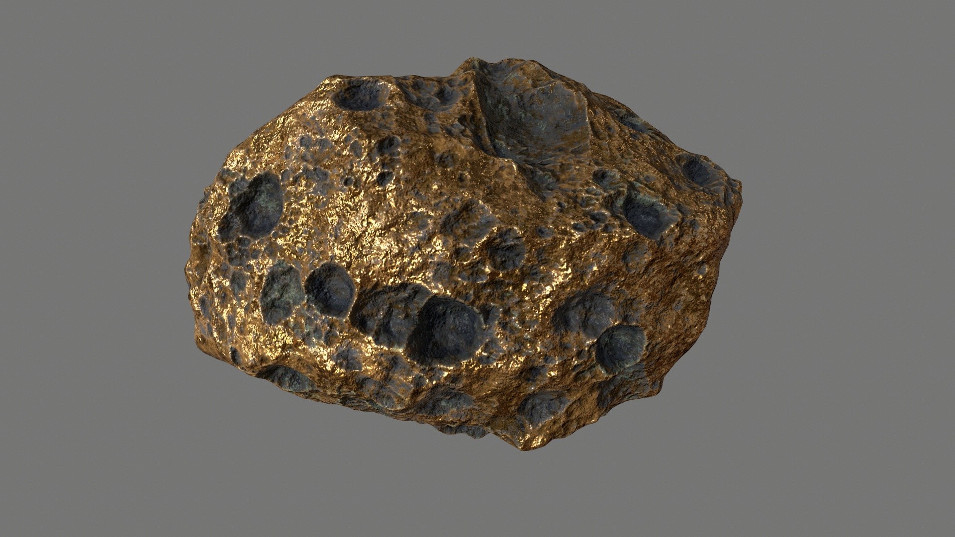 Gold Asteroid