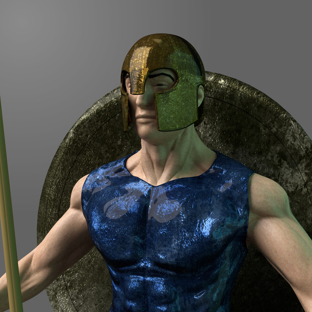 ArtStation - Greek Soldier