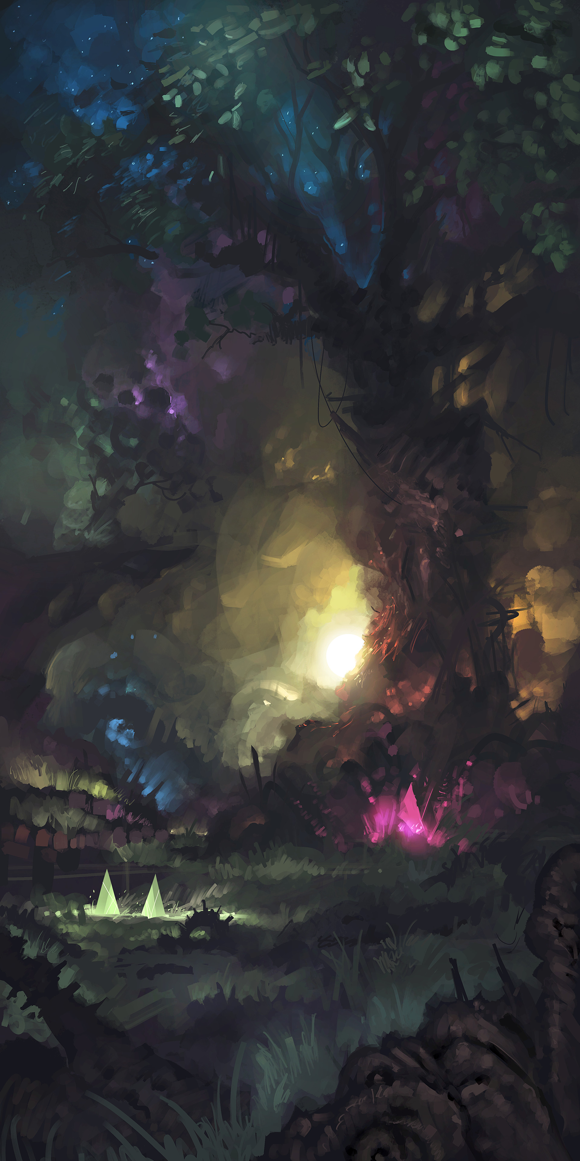 ArtStation - Wandering through the Dark