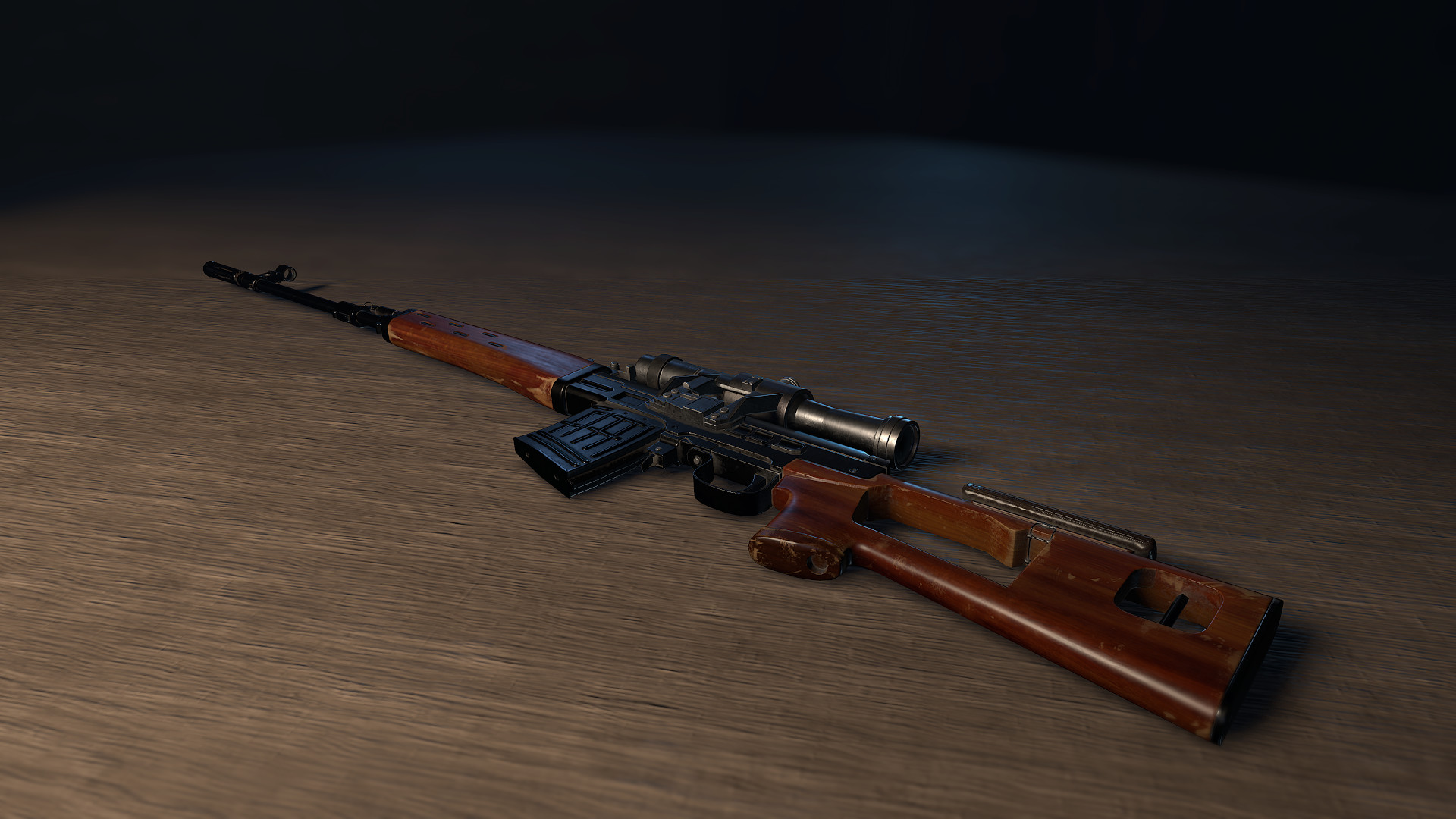 ArtStation - Sniper rifle SVD