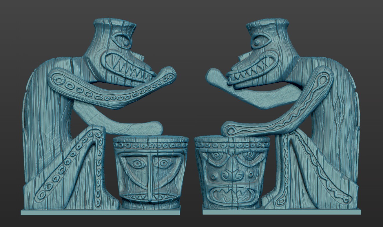 Andrew Martin - Tiki Drummer