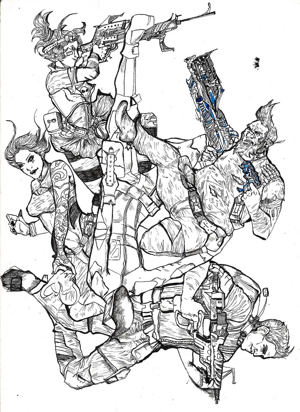 ArtStation - Borderlands and my older traditional art (2013)