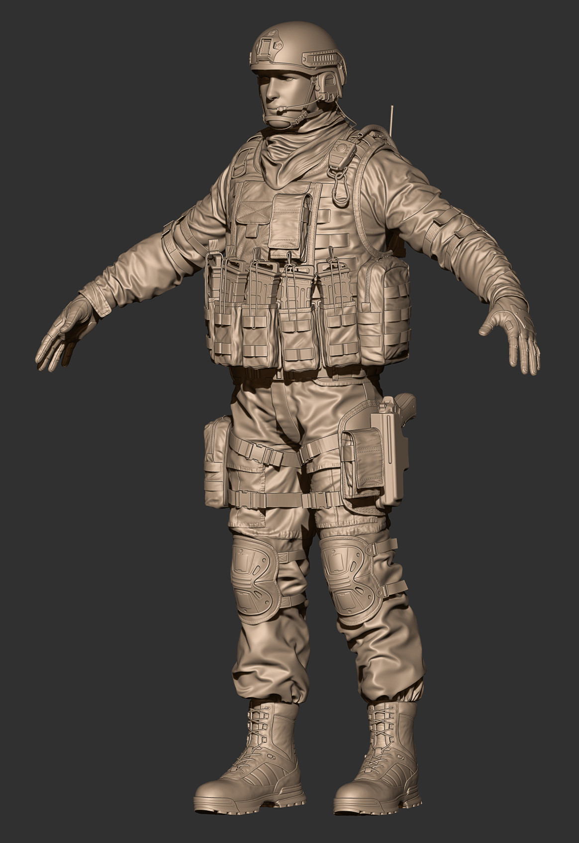 ArtStation - Marine Soldier