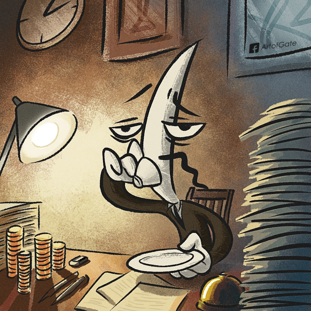 ArtStation - Mr.Dinner knife series