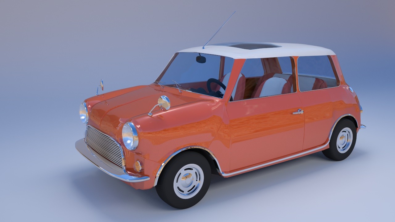 ArtStation - Mini Cooper