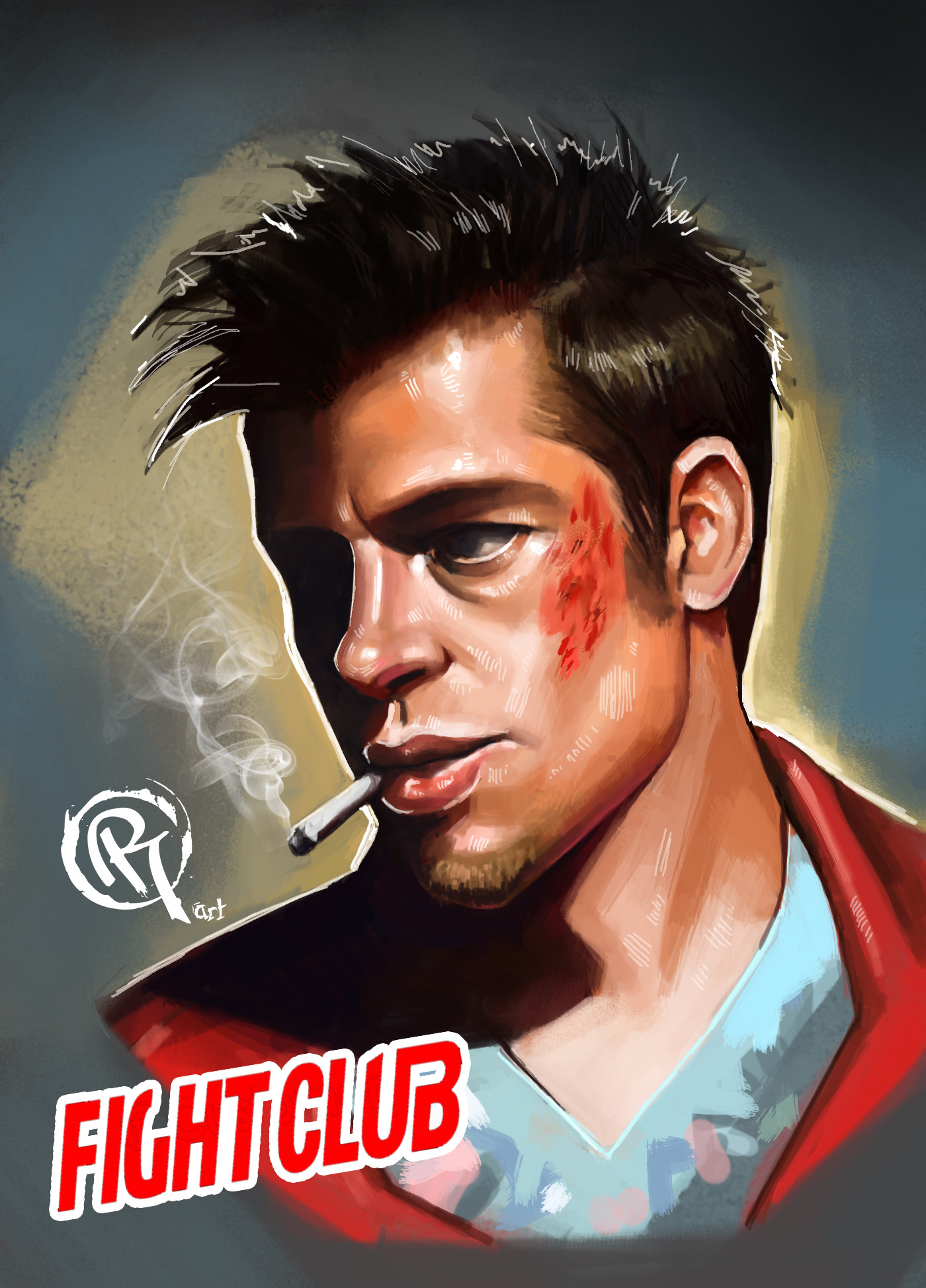 ArtStation - Tyler Durden Study art