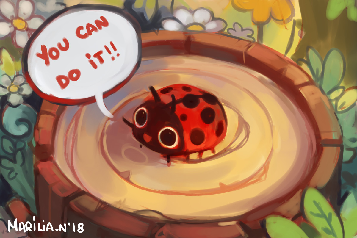 ArtStation - Positive Ladybug