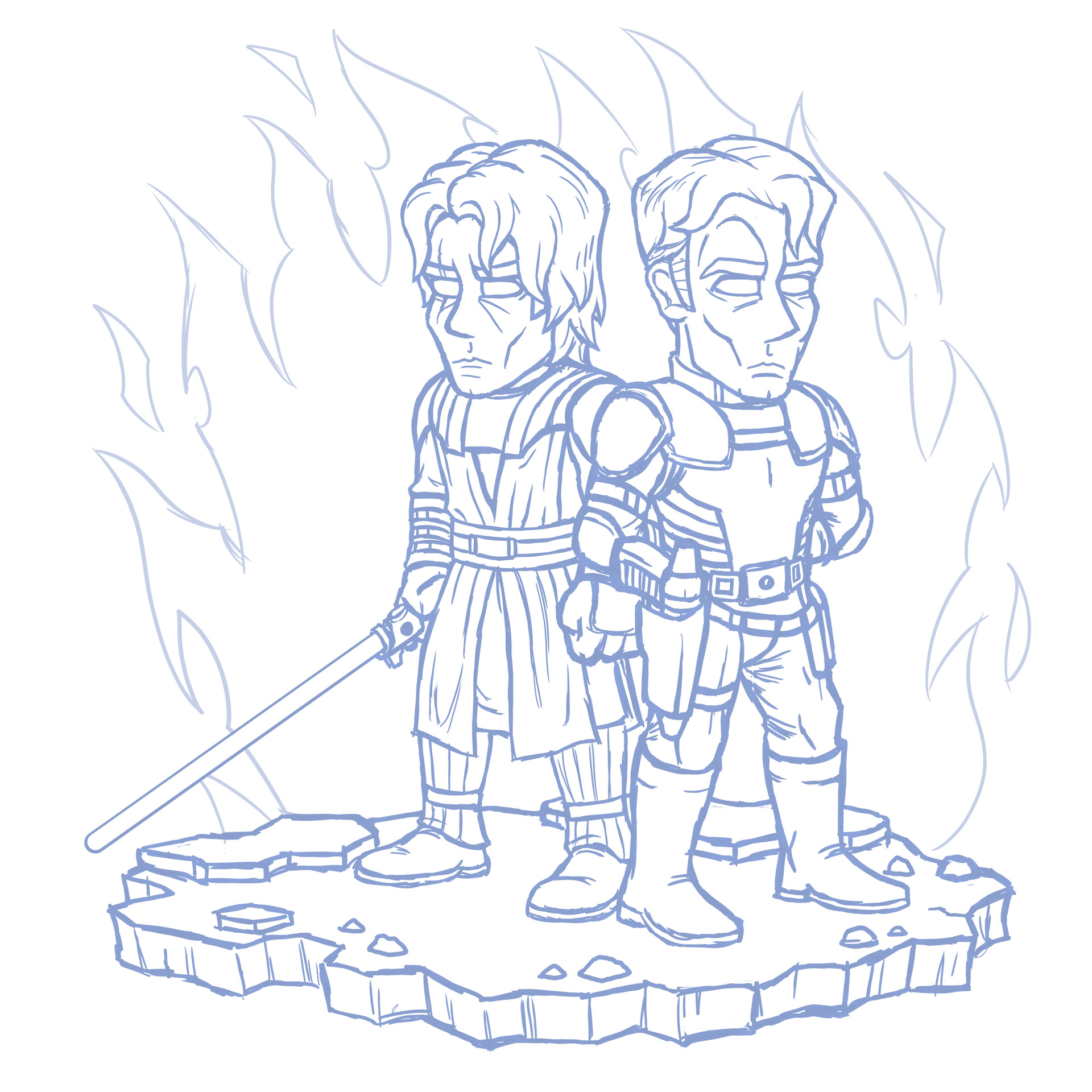 anakin skywalker coloring book