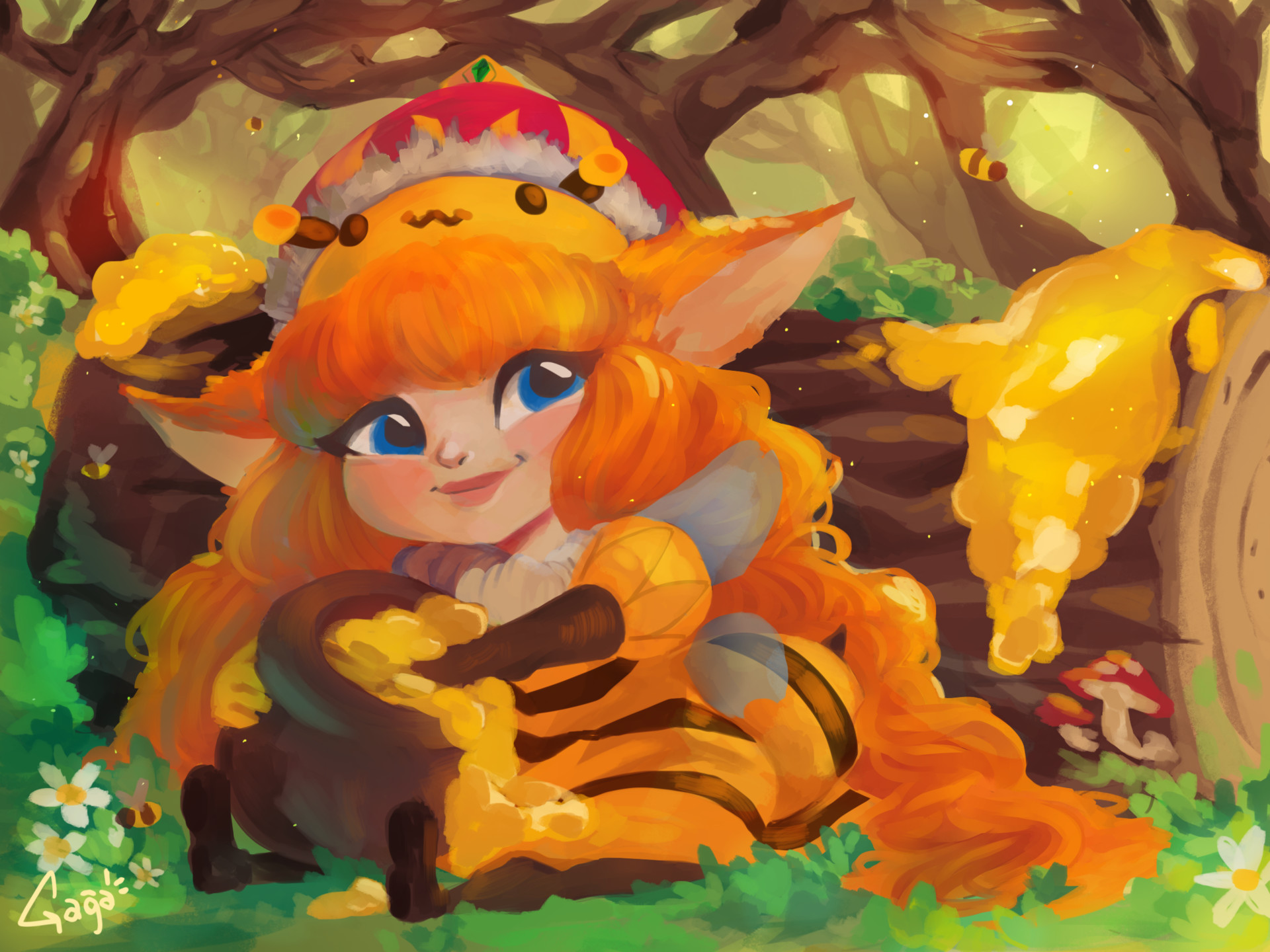 ArtStation - Queen Bee Lulu