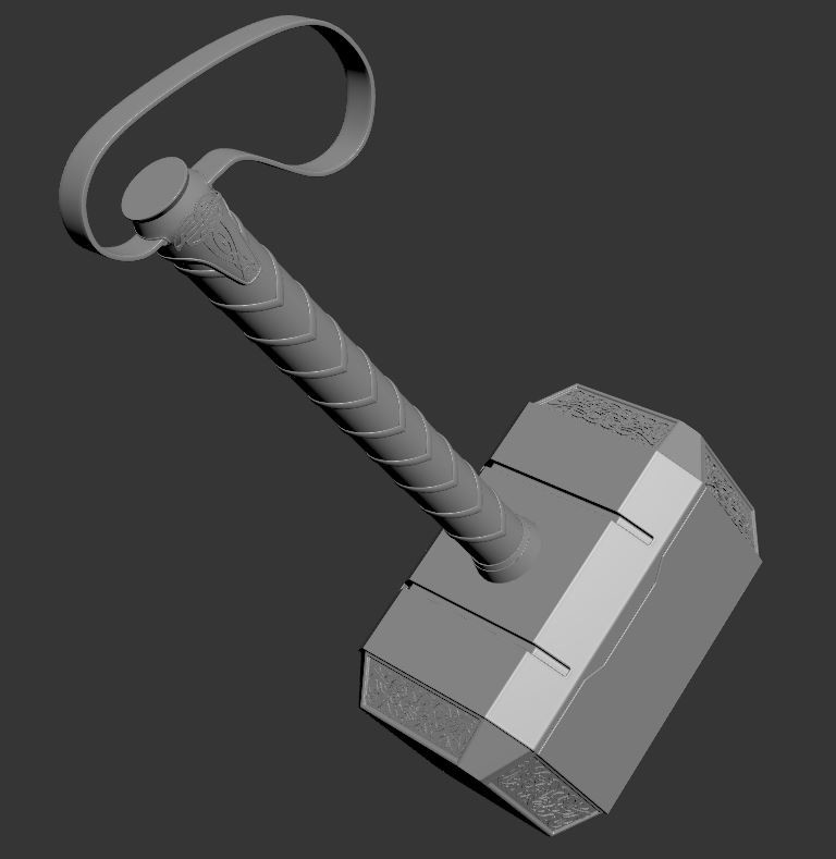 ArtStation - Thor_Hammer