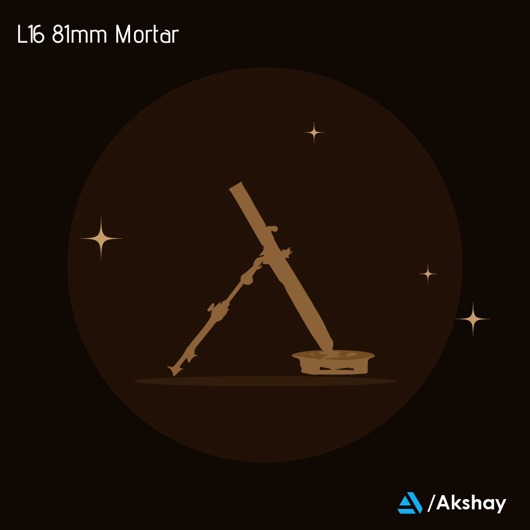 81mm Mortar Symbol