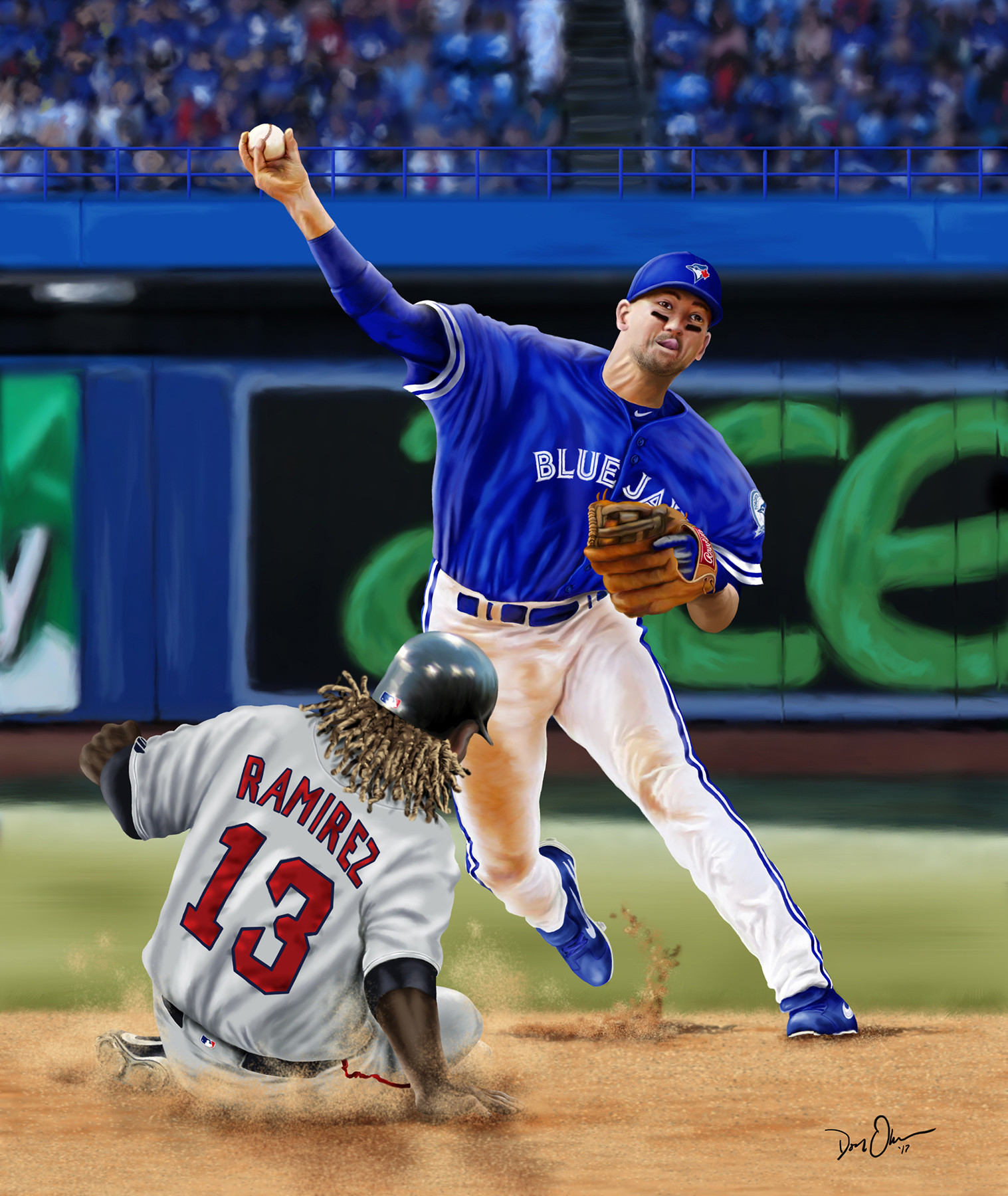 ArtStation - RYAN GOINS, Toronto Blue Jays