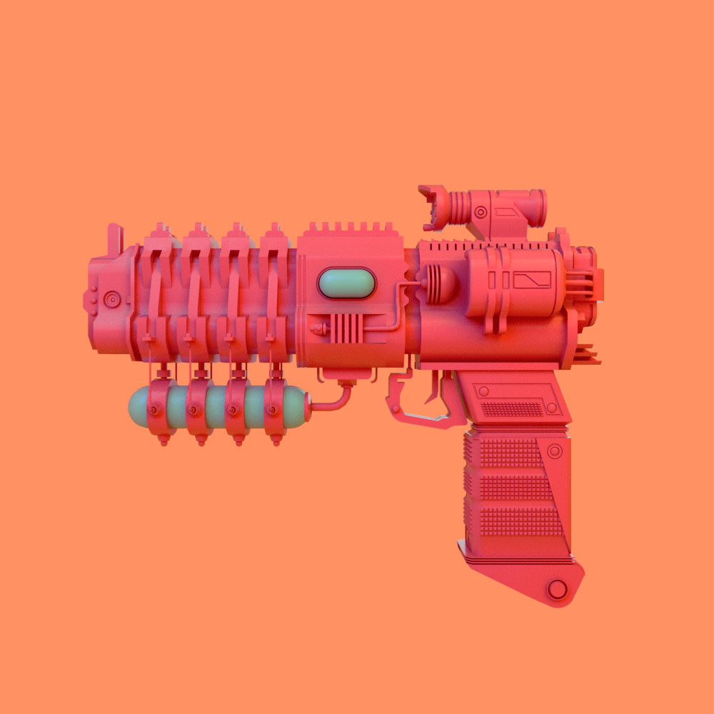 ArtStation - scifi gun