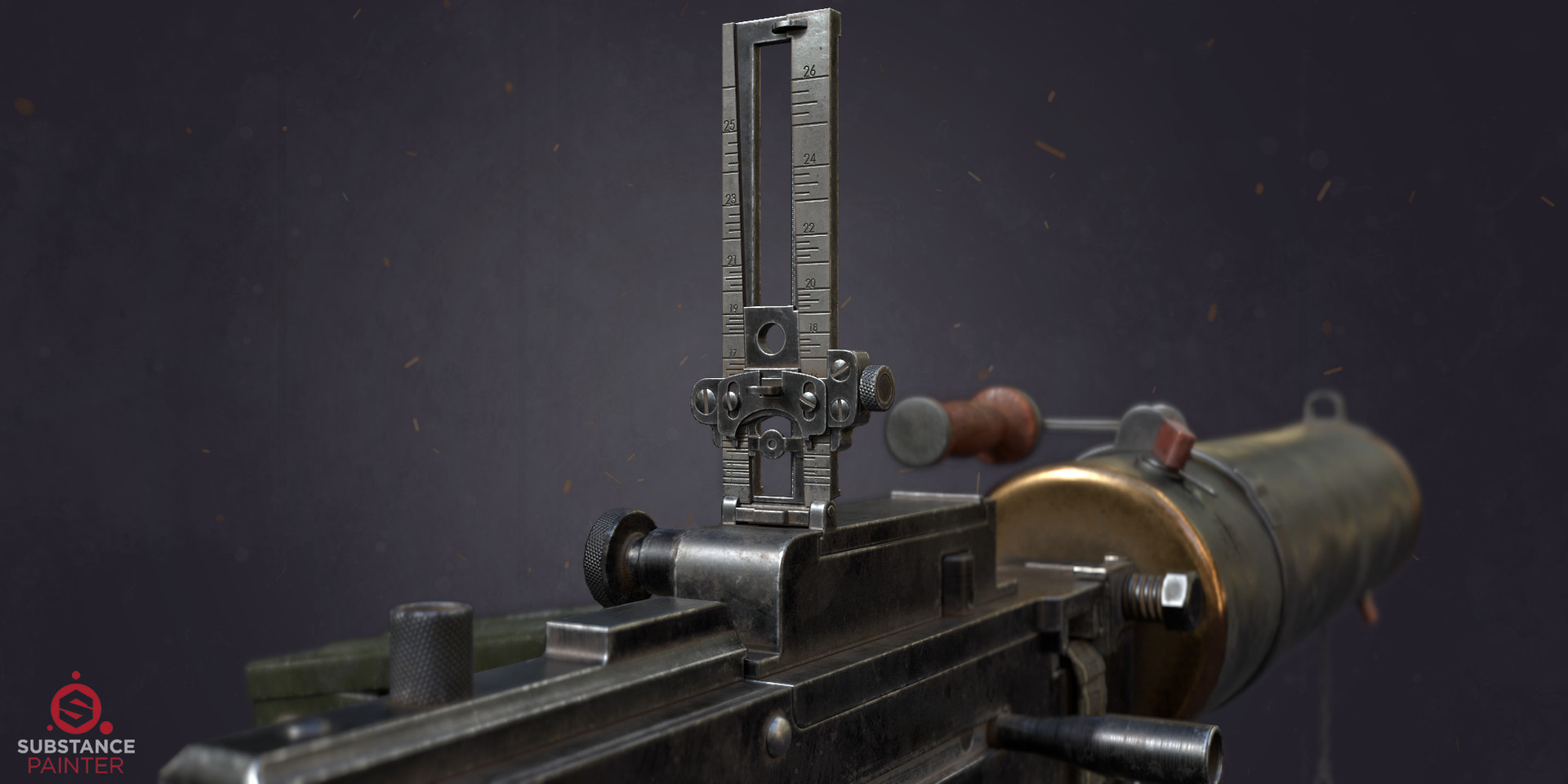 Gagandeep Singh Cheema - M1917 Browning machine Gun with A1 tripod