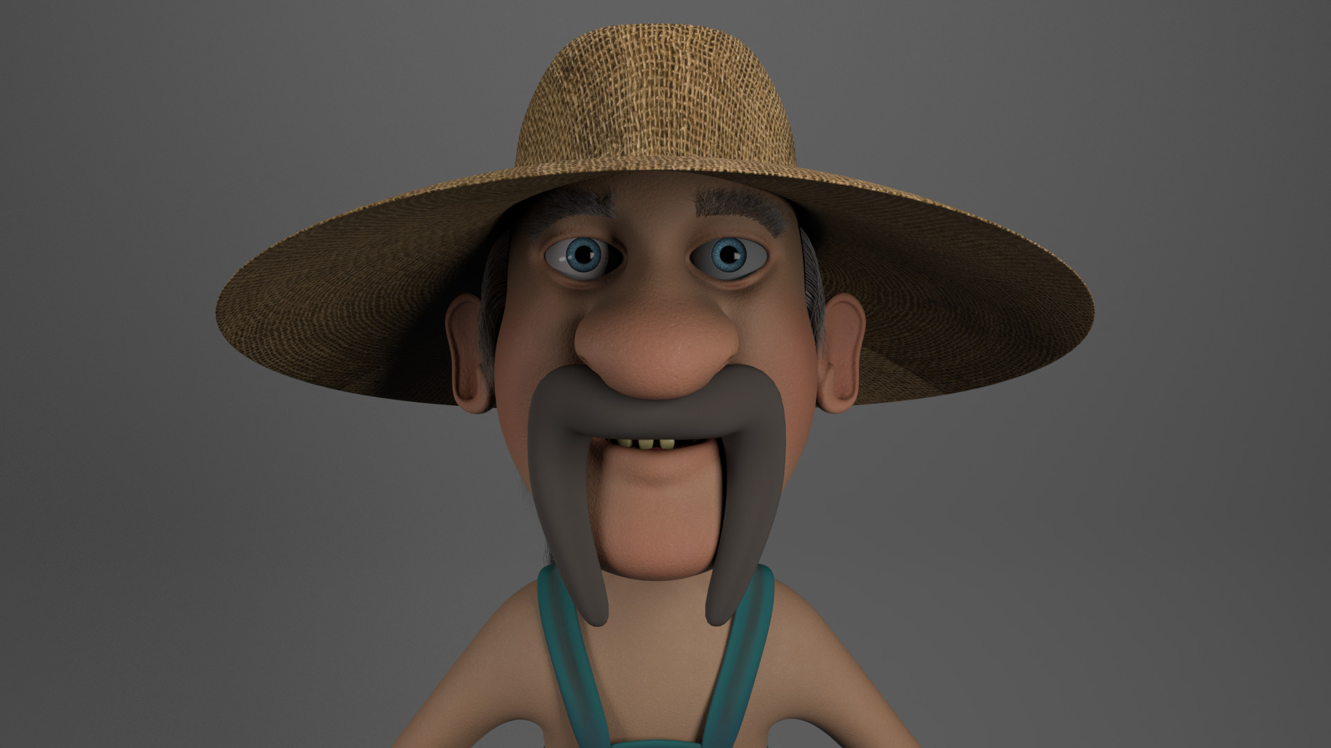 ArtStation - Cartoon Redneck