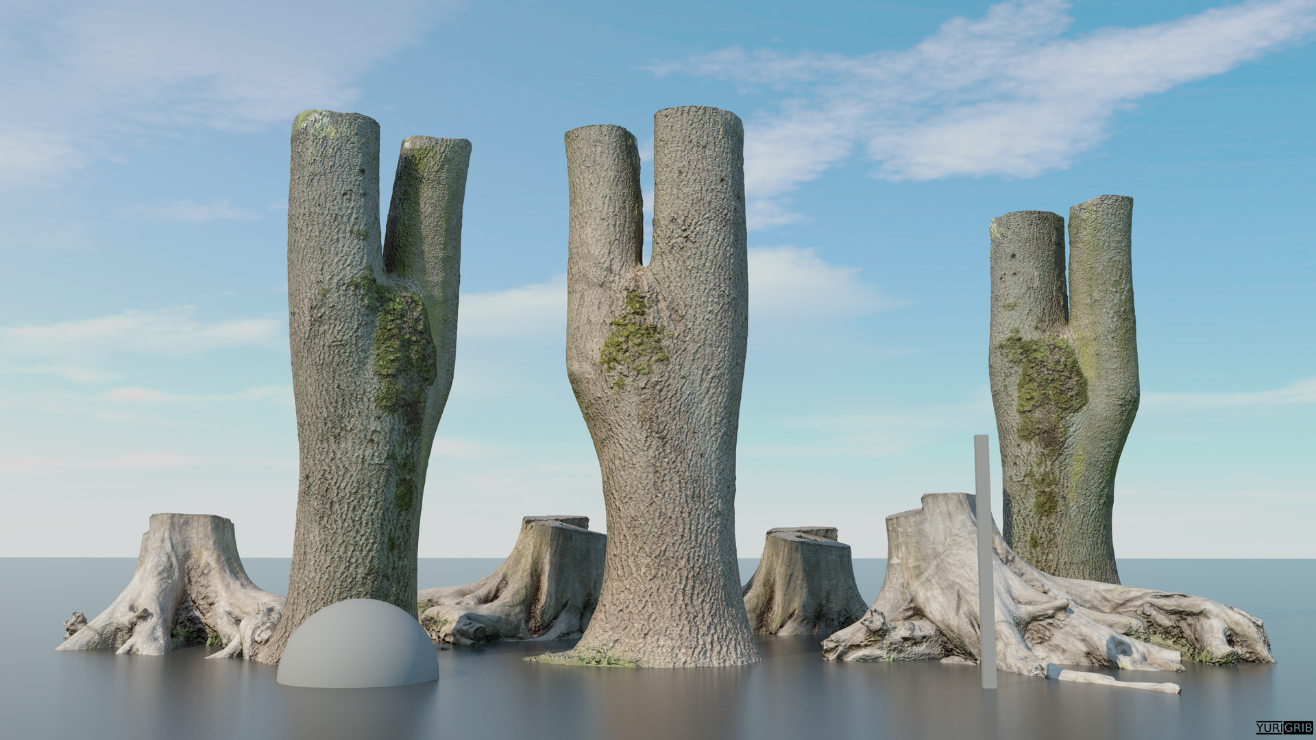 ArtStation - Tree Photogrammetry Test