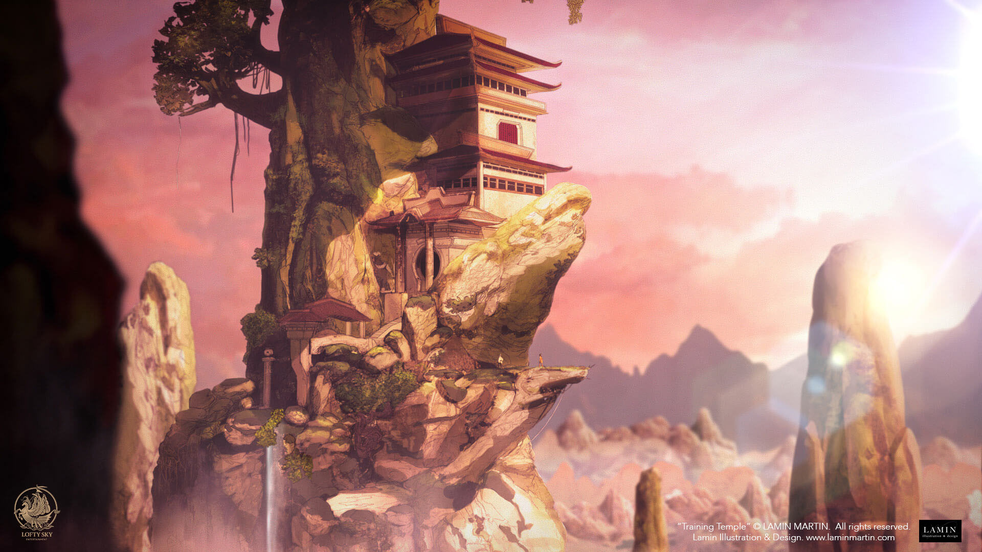 ArtStation - Training Temple