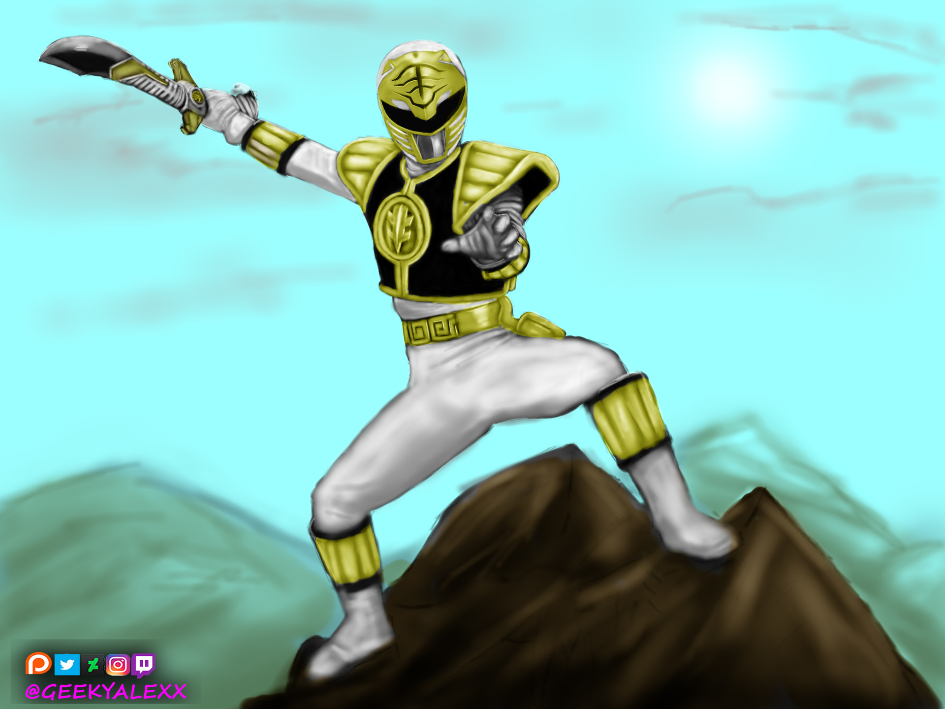 ArtStation - White ranger