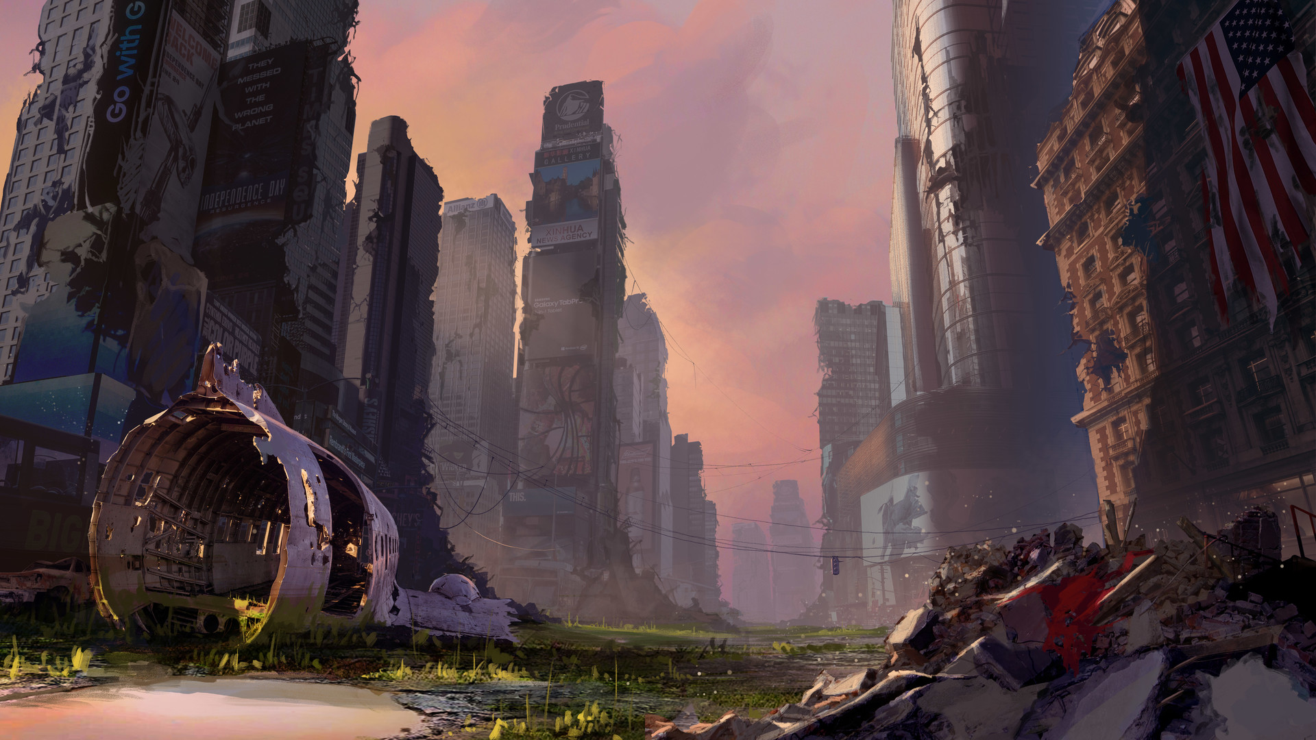 ArtStation - Ruined City