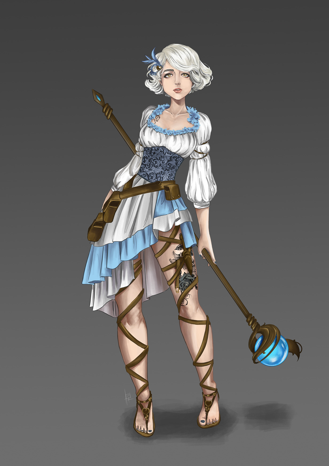 ArtStation - Mage character