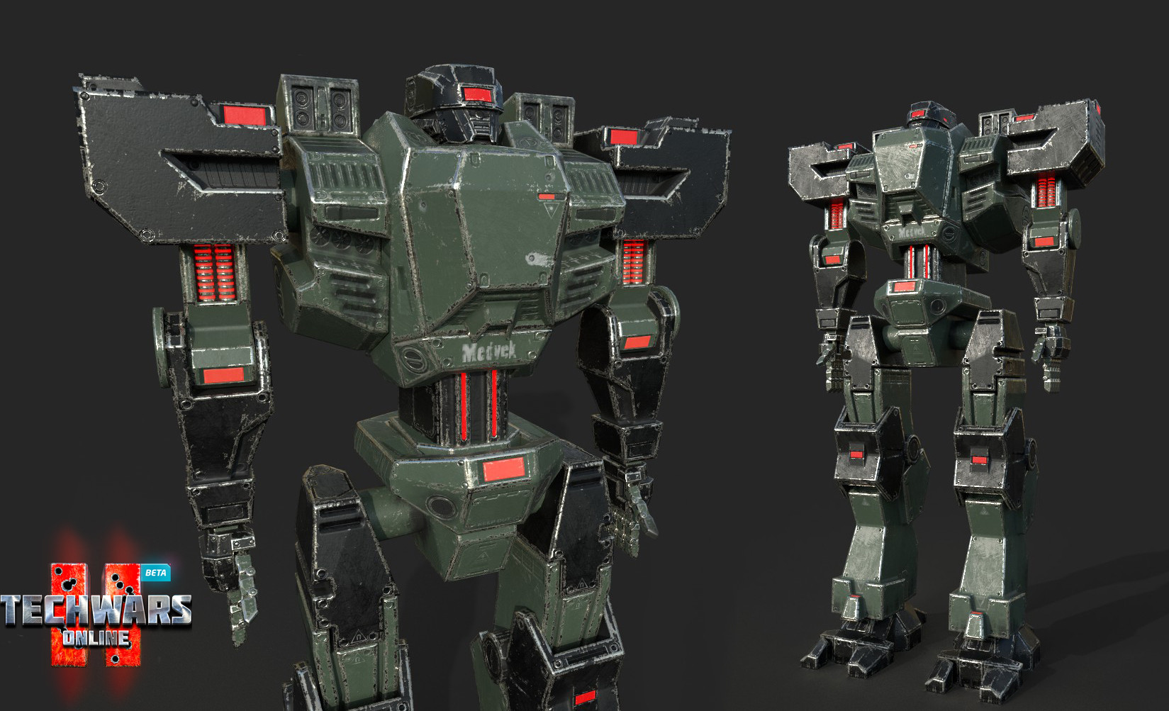 ArtStation - Techwars Robot