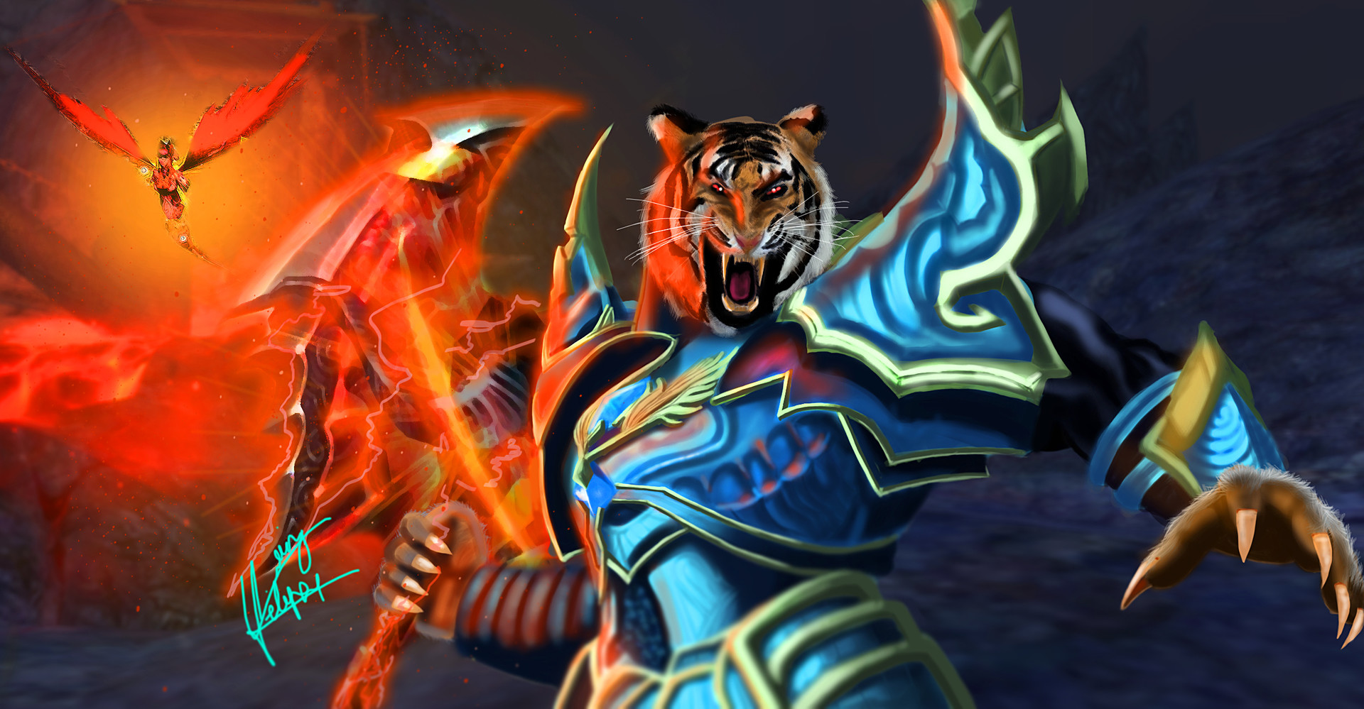 ArtStation - Bárbaro ( WB) - Perfect World