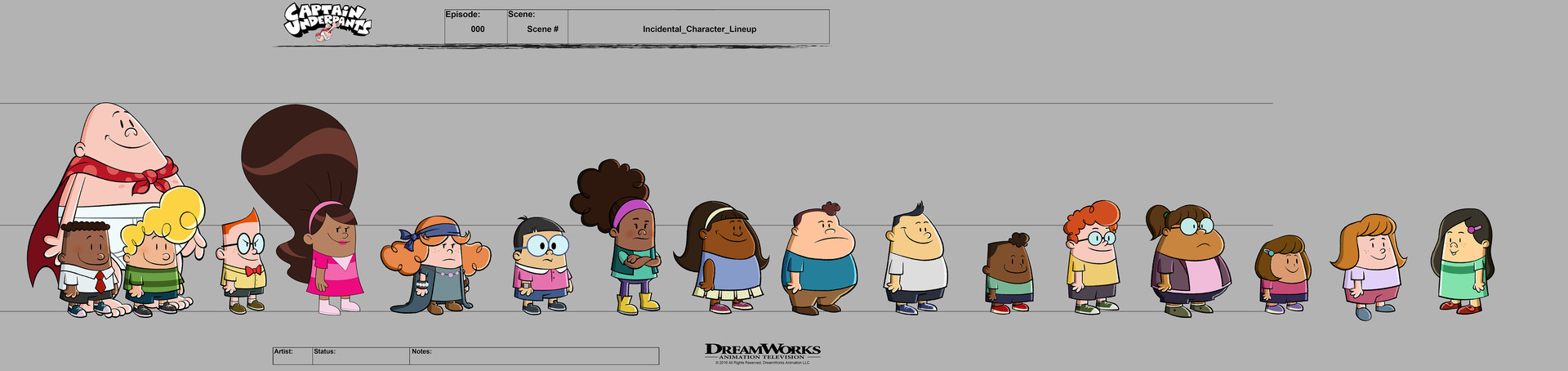 ArtStation - Captain Underpants TV Designs