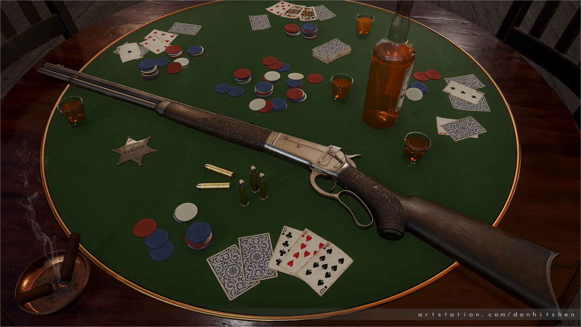 Dan Hitchen - Western Saloon