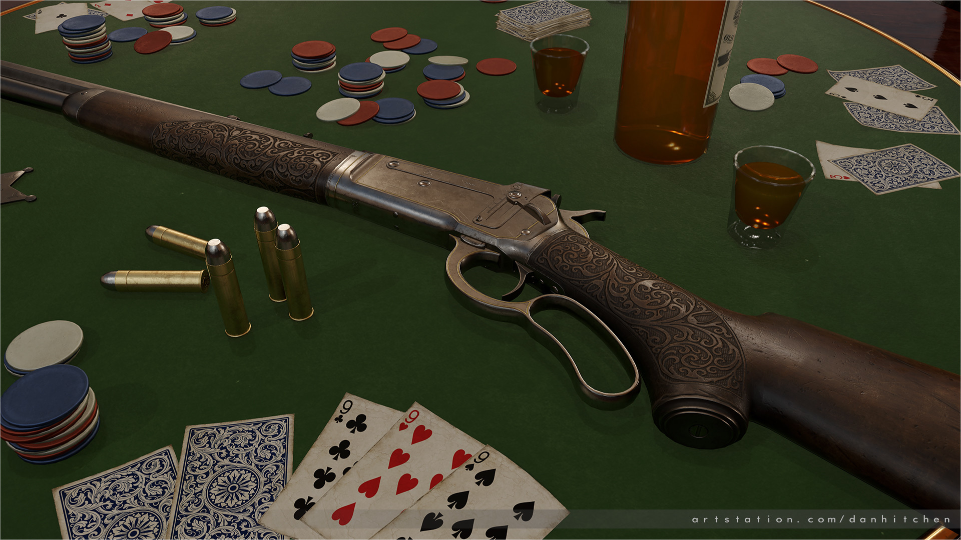 Dan Hitchen - Western Saloon