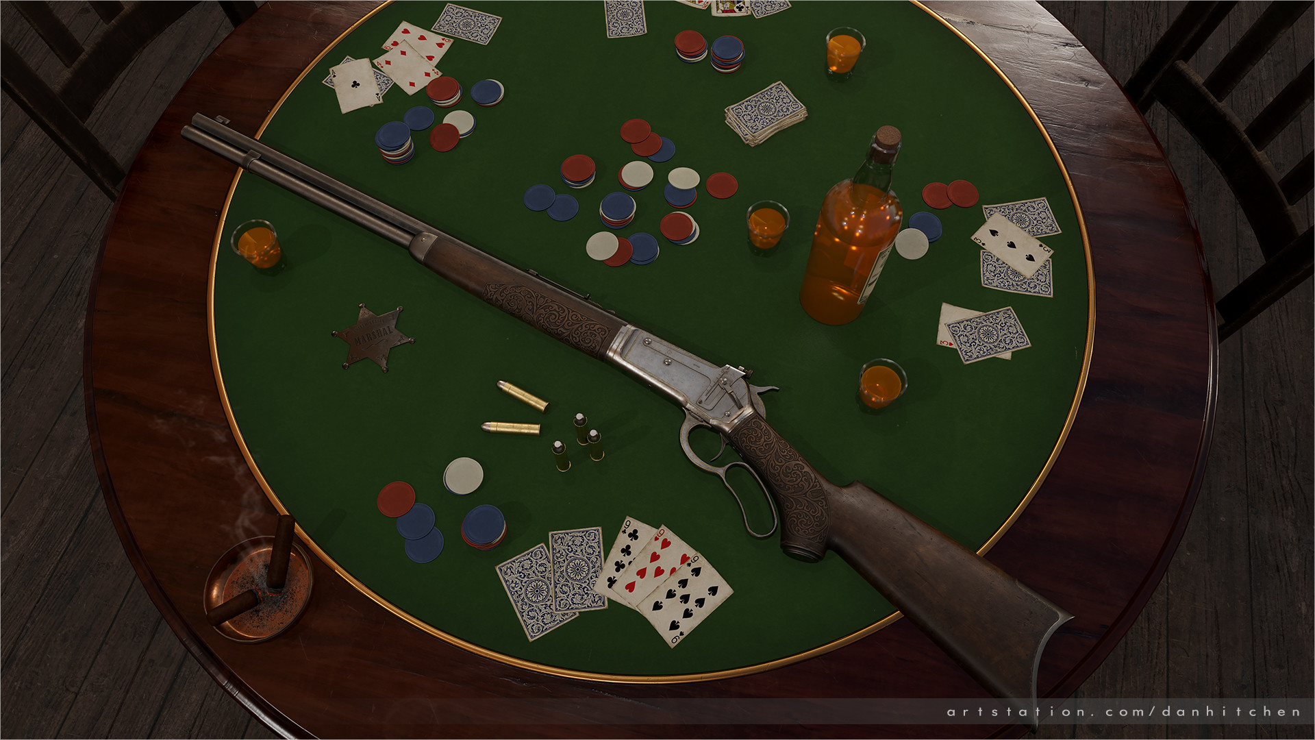 Dan Hitchen - Western Saloon