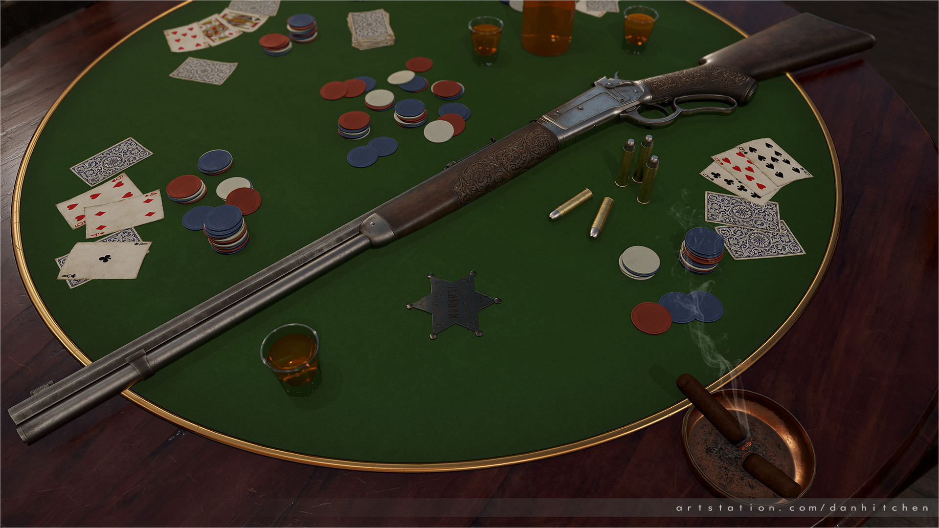 Dan Hitchen - Western Saloon