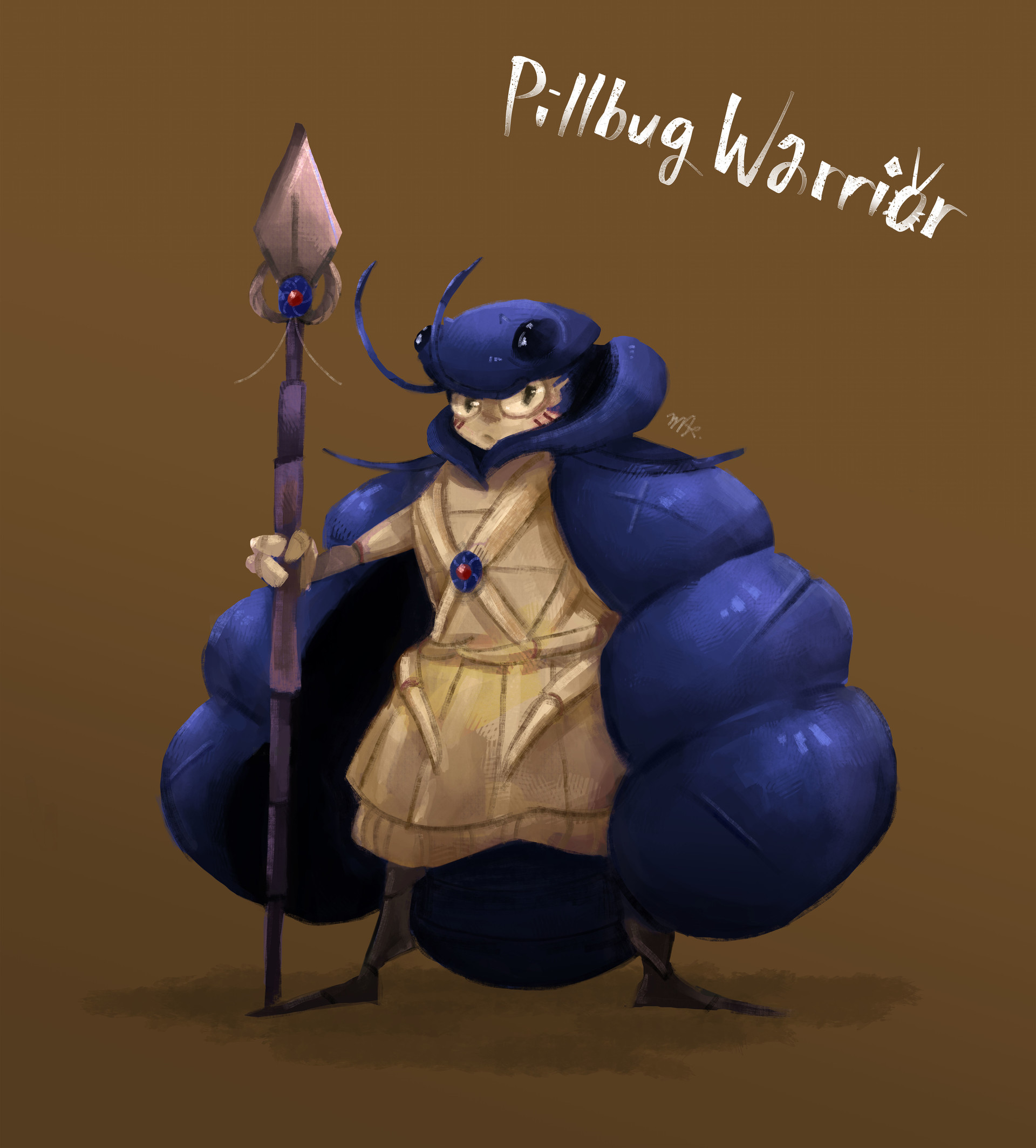 ArtStation - Pillbug Warrior