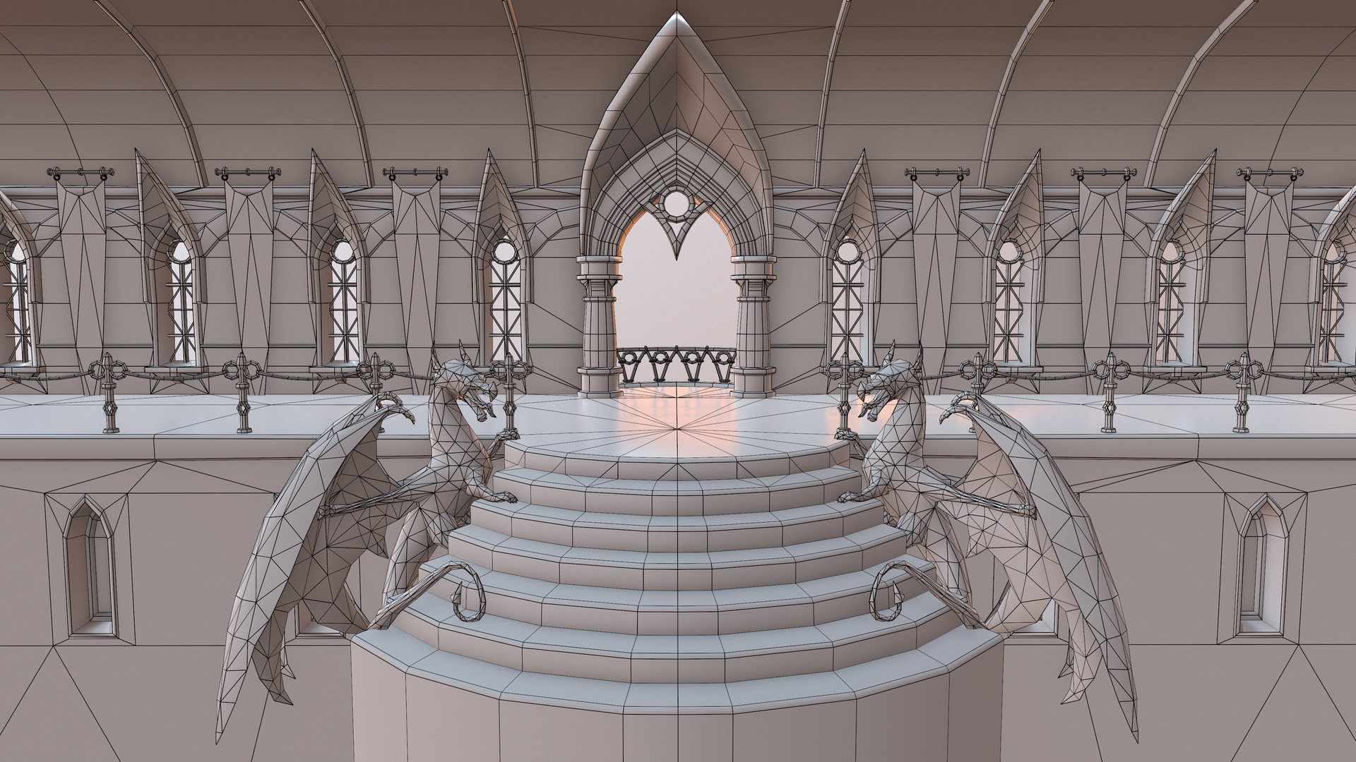 ArtStation - Dragon's Castle