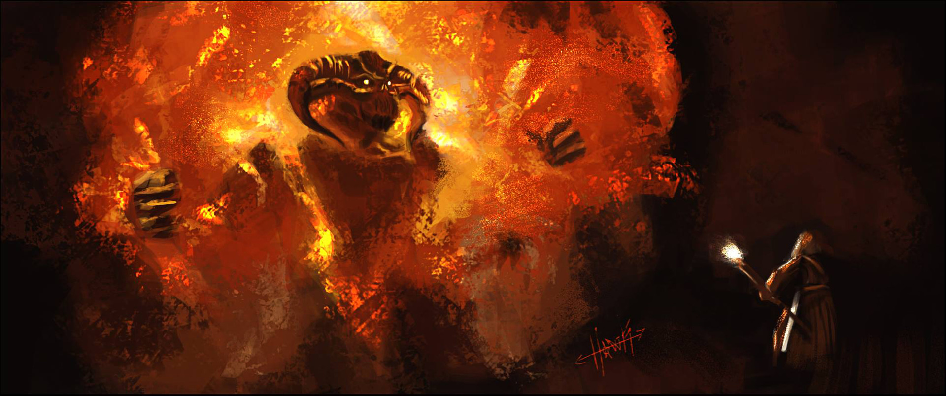 Khazad-dûm by Stefano Rutigliano : r/lotr