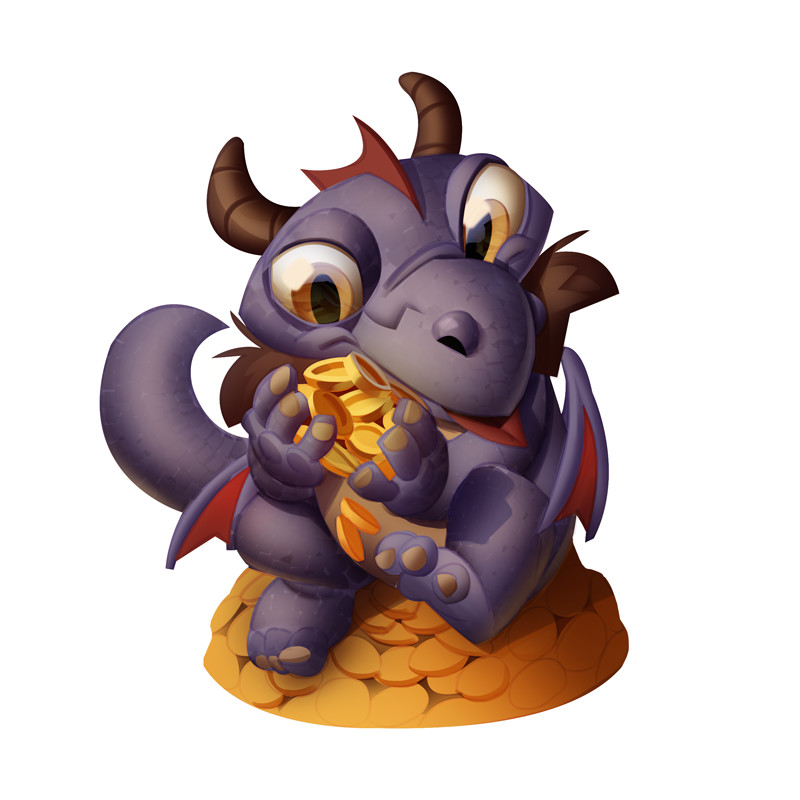 ArtStation - Little dragon