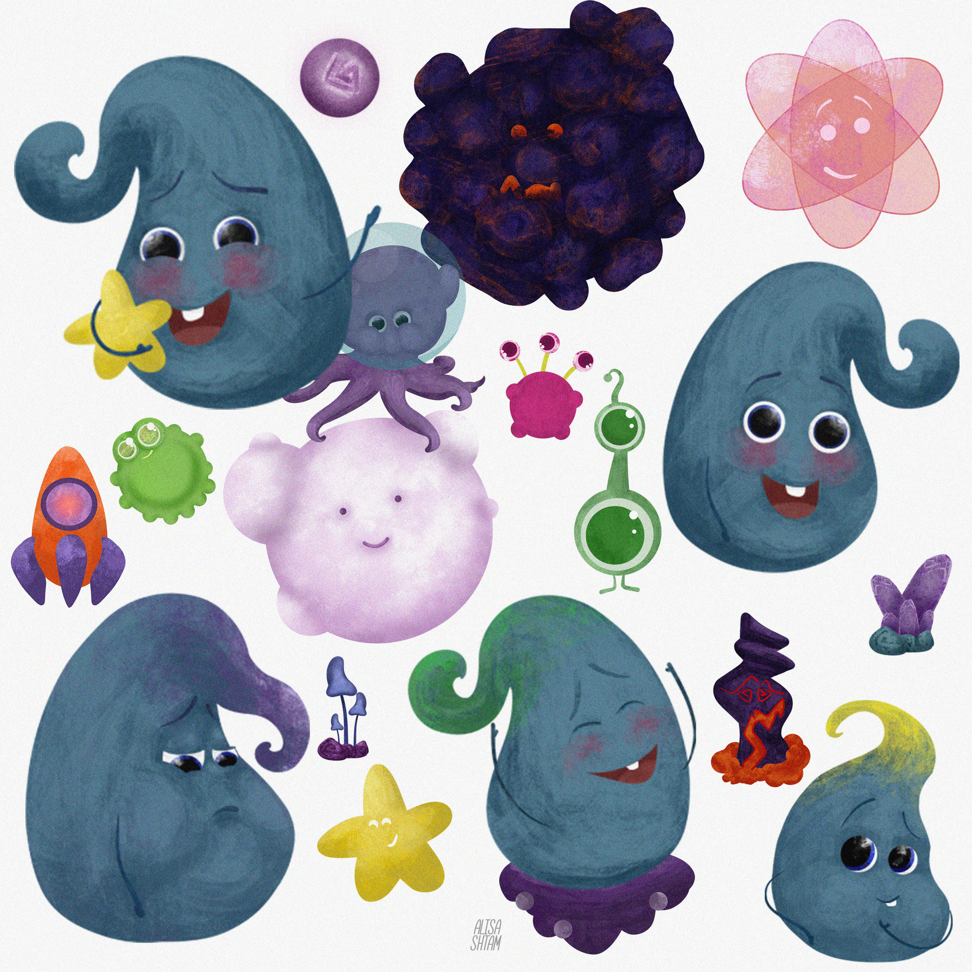 ArtStation - space character