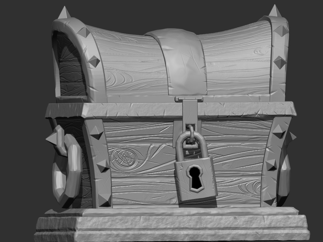 ArtStation - Stylized Treasure Chest
