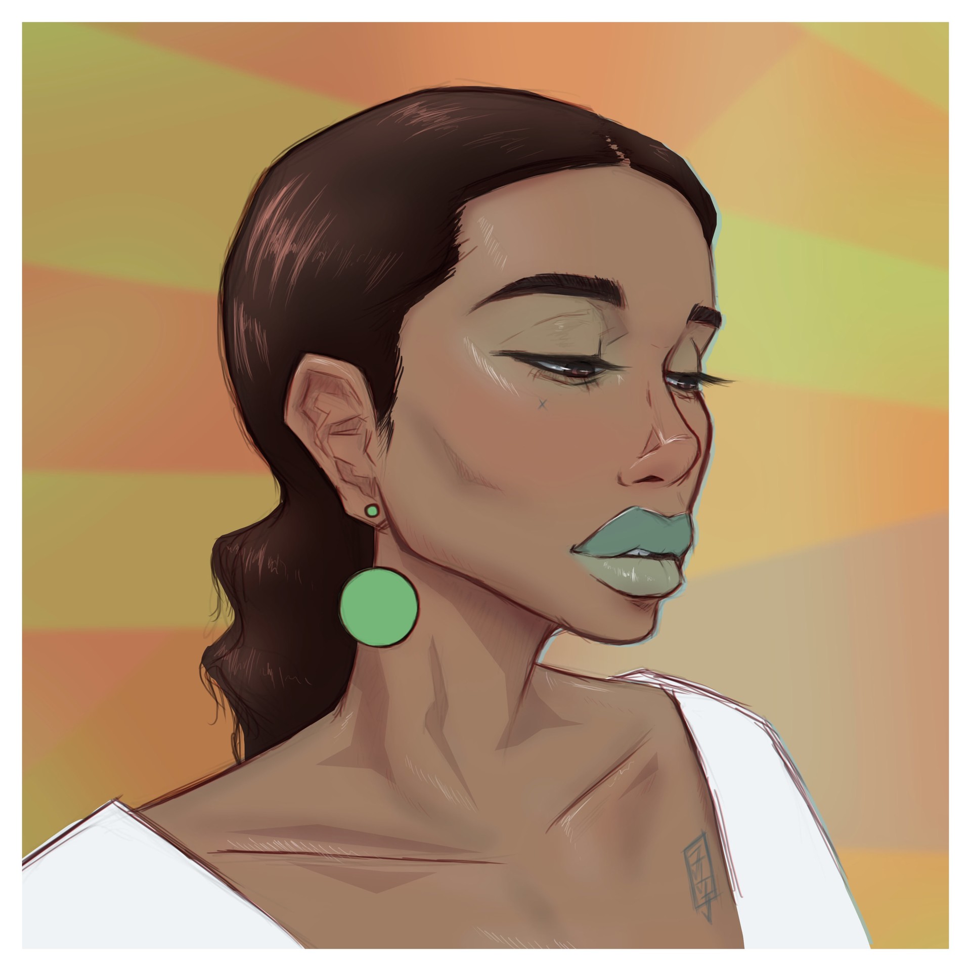 ArtStation - Portrait color