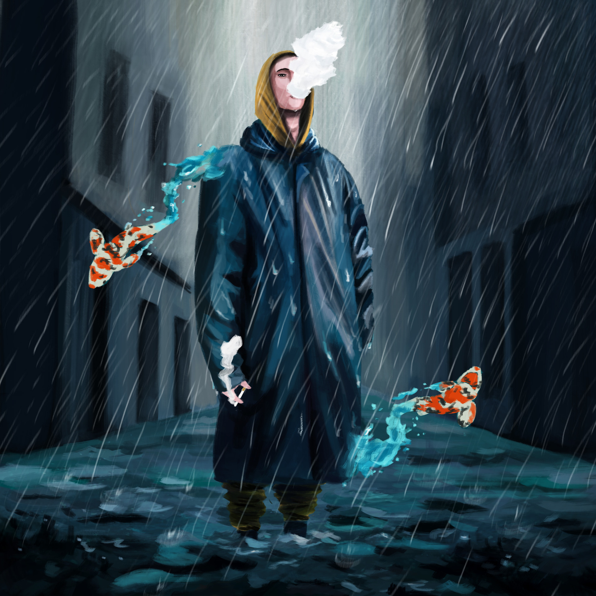 ArtStation - Rainwash