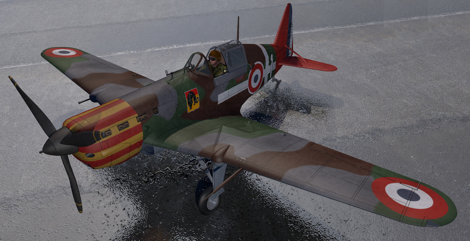 ArtStation - WW2 French Aircraft Builds WIP