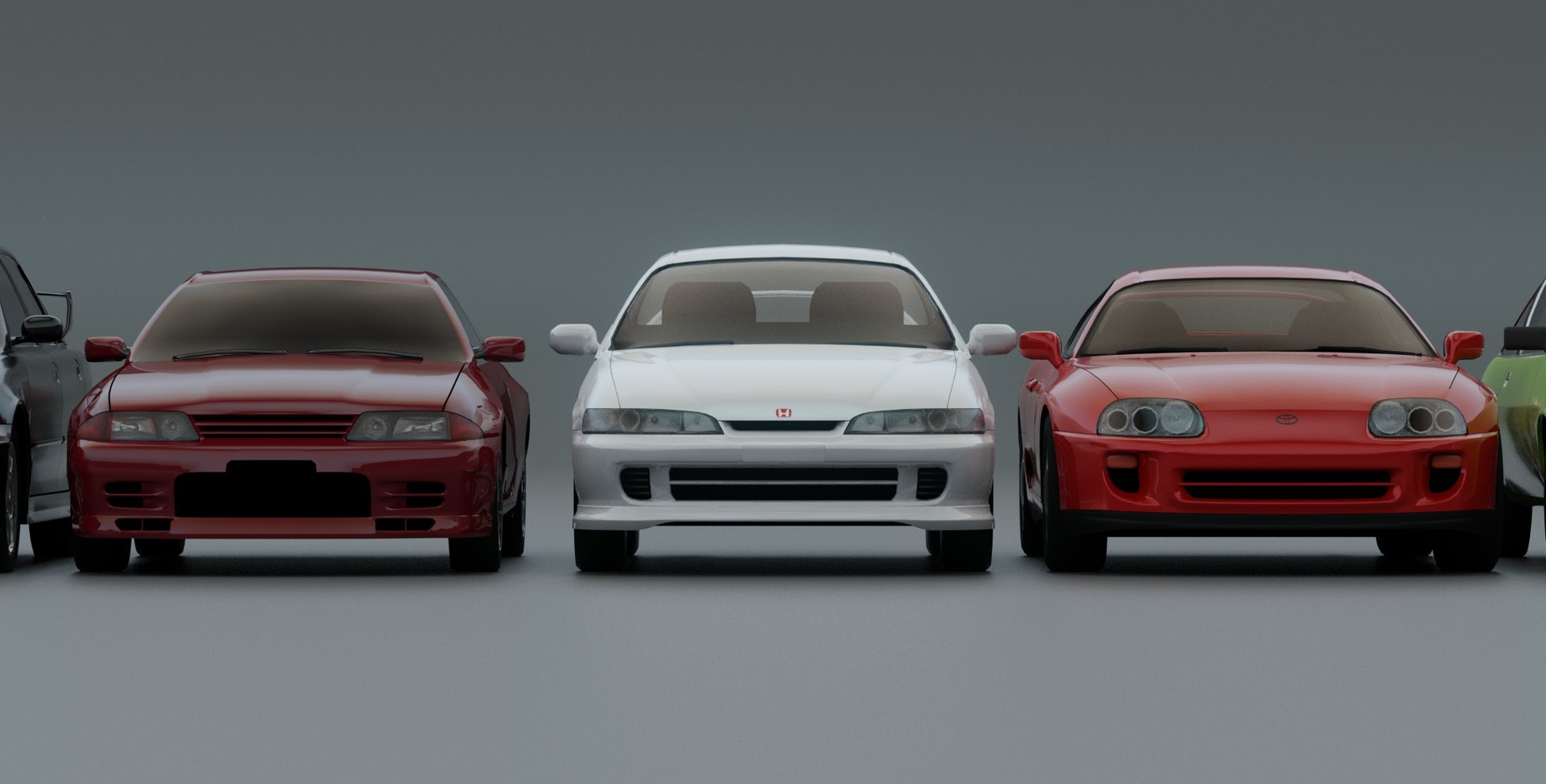 Ringolds Vītiņš - Collection of My Current Mid-Poly Car Models