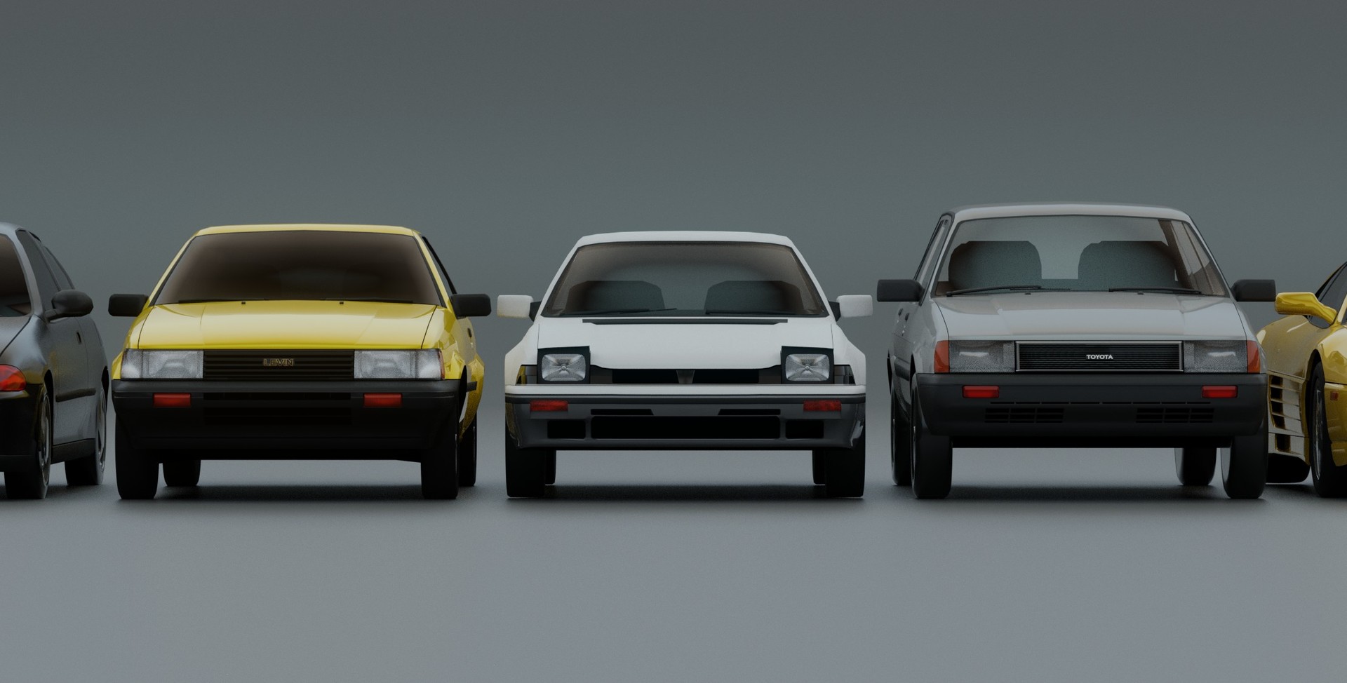 Ringolds Vītiņš - Collection of My Current Mid-Poly Car Models