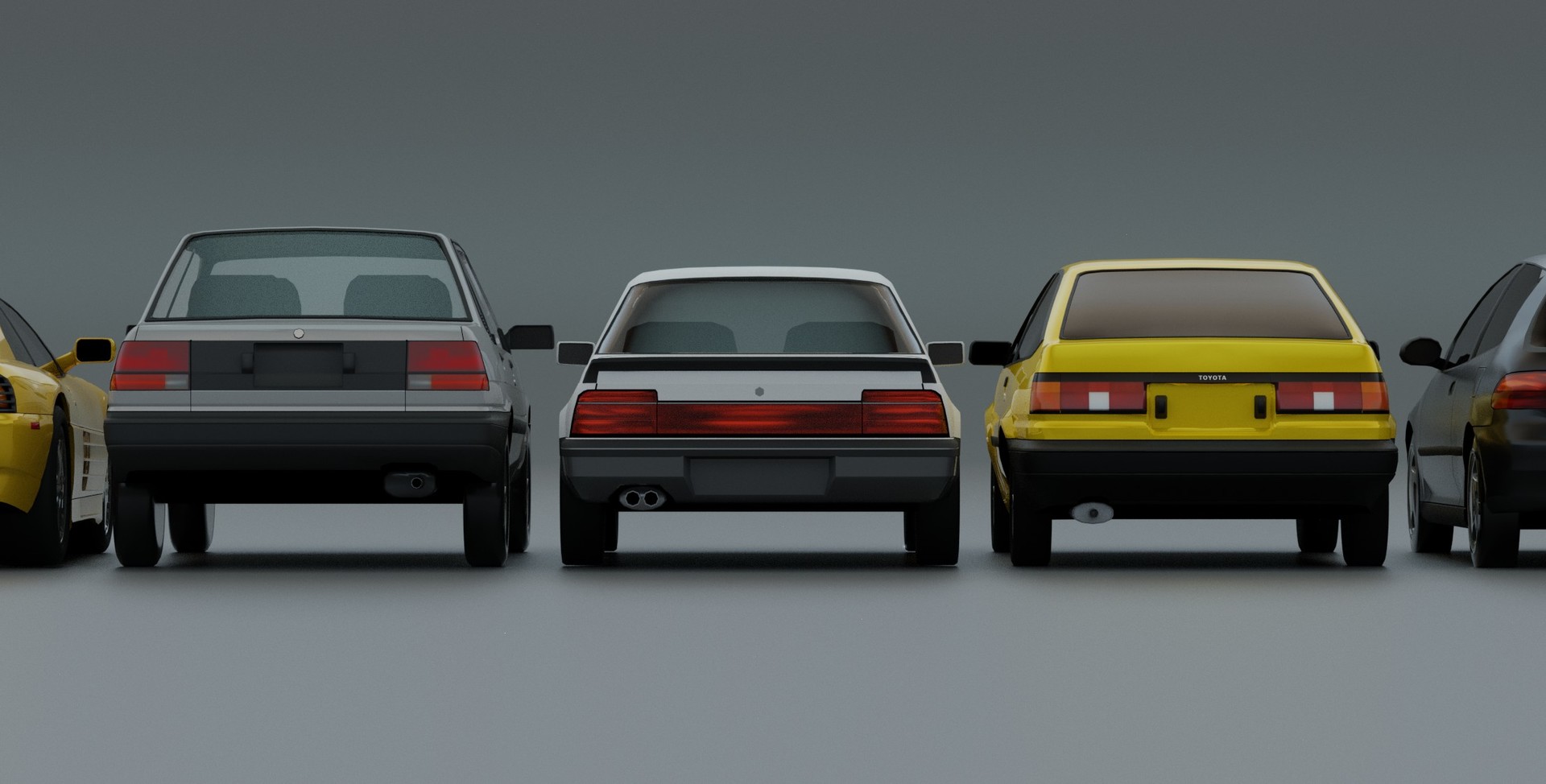 Ringolds Vītiņš - Collection of My Current Mid-Poly Car Models