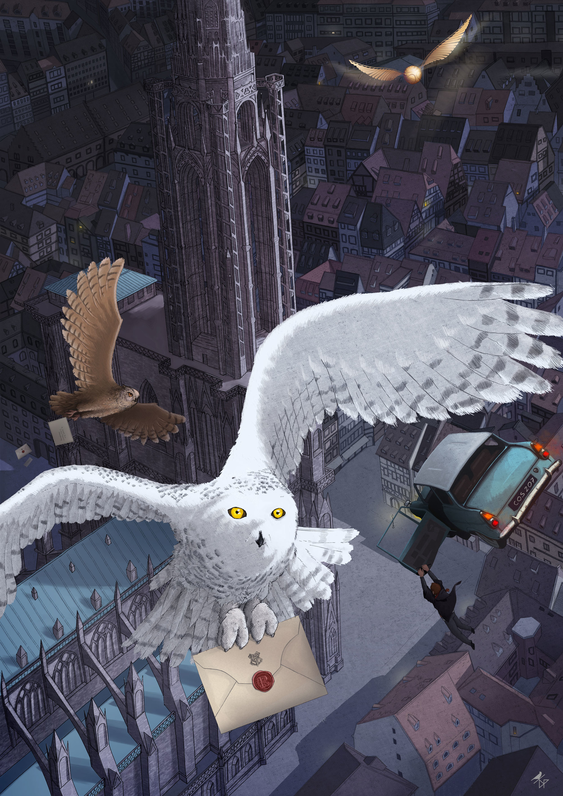 Magic in Strasbourg by Damien Pons : r/ImaginaryHogwarts