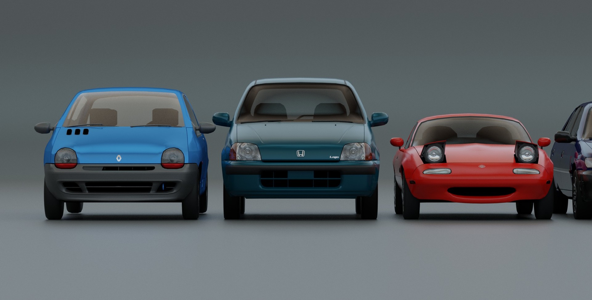 Ringolds Vītiņš - Collection of My Current Mid-Poly Car Models