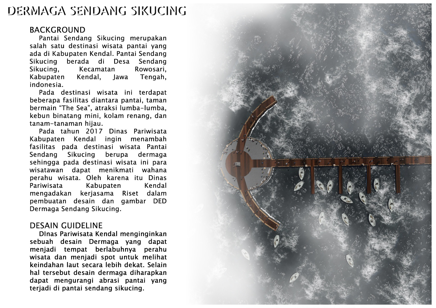 ArtStation - Design of Sendang Sikucing’s Pier, Sendang Sikucing Shore ...