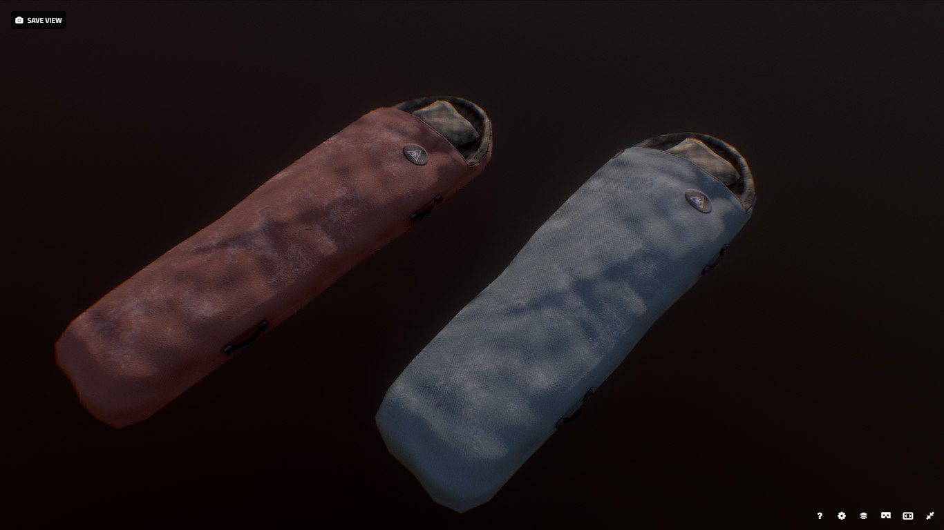 ArtStation - sleeping bag