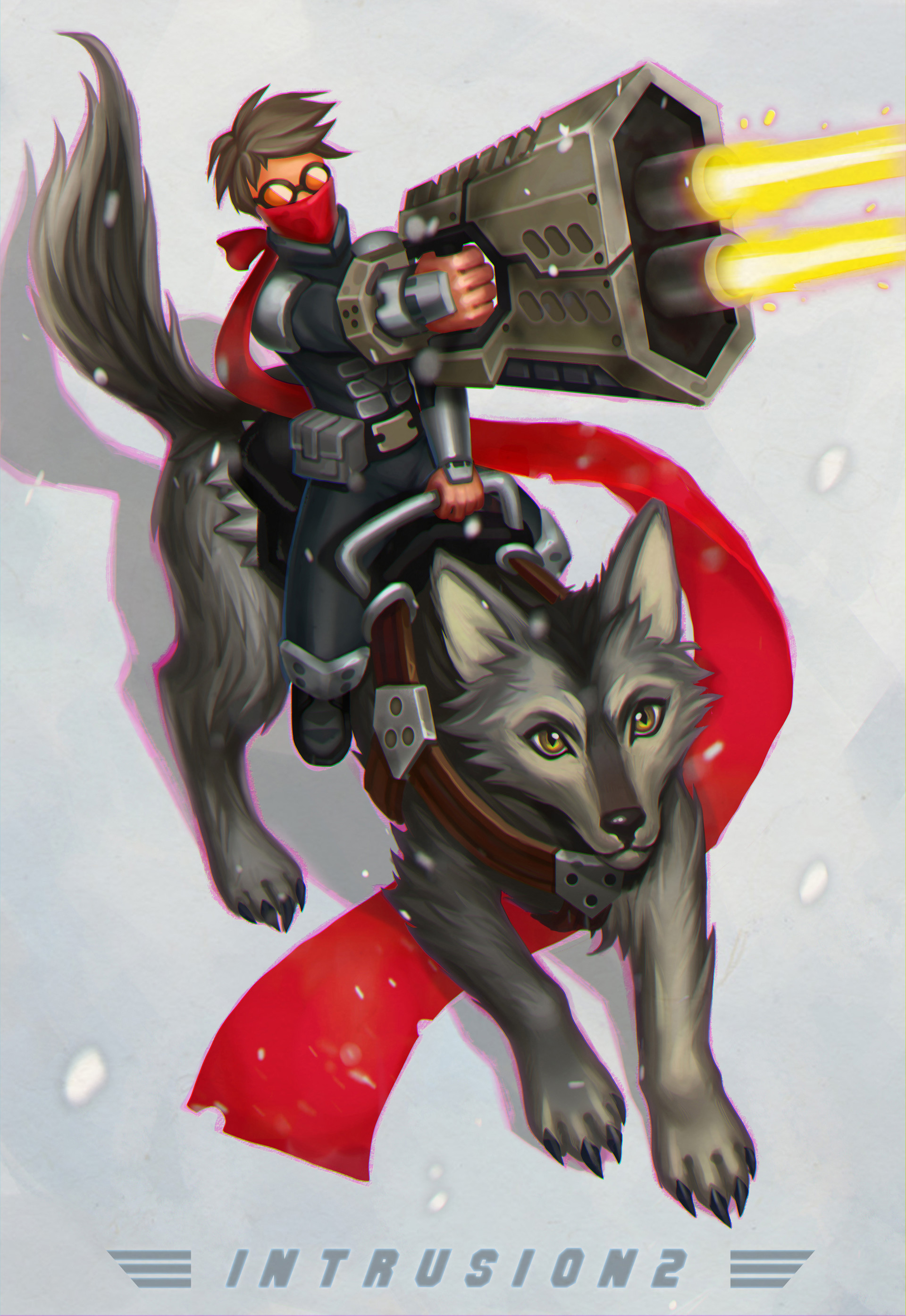 ArtStation - Fan art for Intrusion 2, Natasha Mor