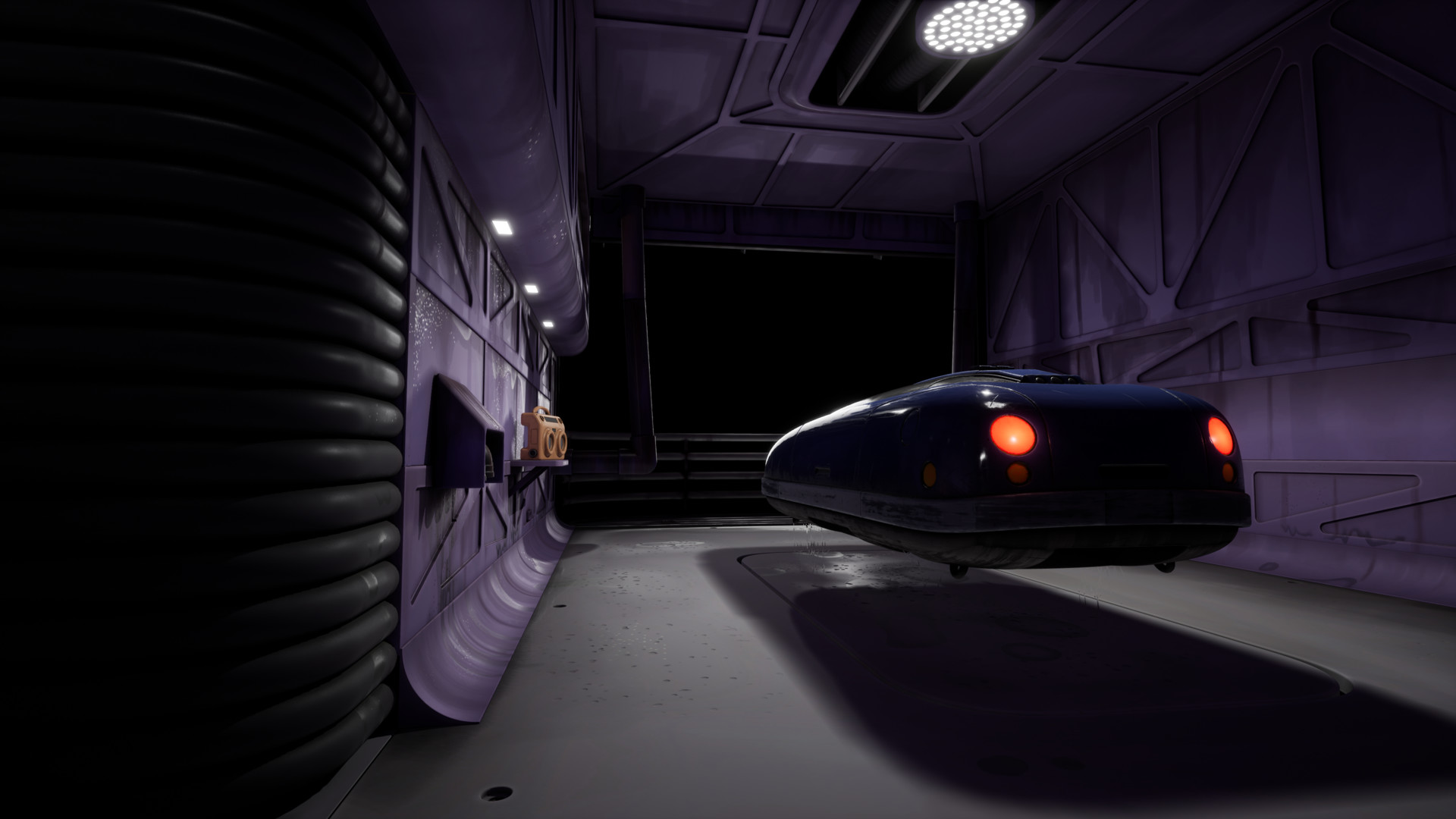 Ash Dague - Industrial Sci-Fi Garage